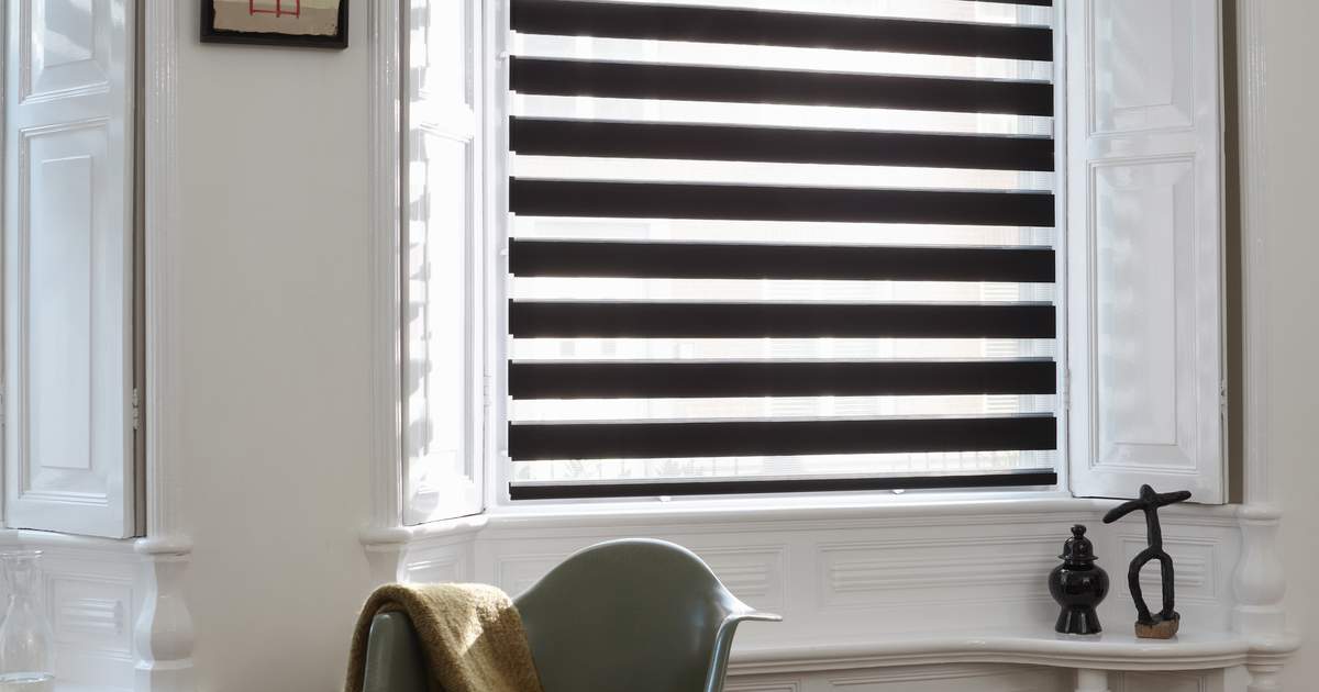 Black Blinds for Windows | Luxaflex® Inspiration